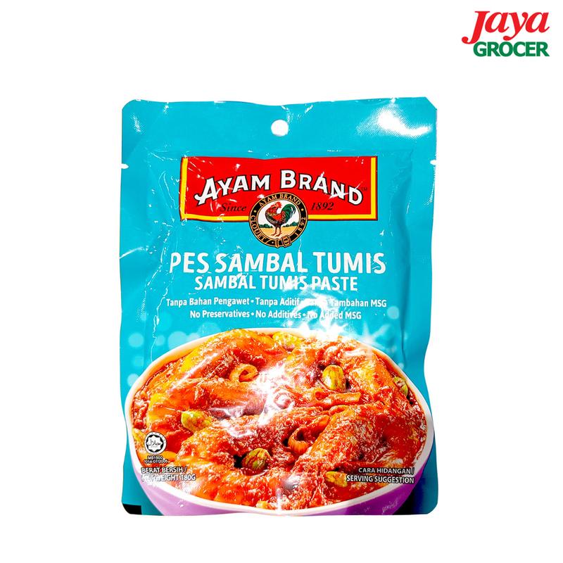 AYAM BRAND PASTE [Assorted] 180G Cooking- Curry Chic, Asam Pedas ...