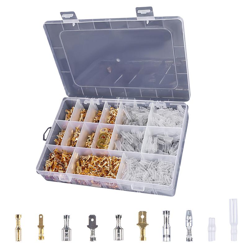 Terminal block bare terminal spring plug sheath terminal set - TikTok ...