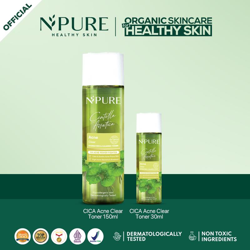 【Exclusive Arumyuliani6】NPURE Hydrating Acne Toner 30ml - Travel - Shop ...