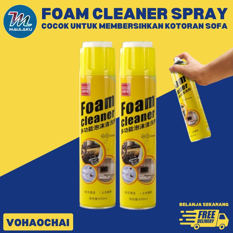 Cairan Pembersih Foam Cleaner Spray Car Interior Agent Cleaner - Shop ...