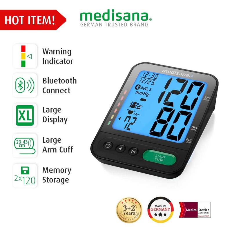 Medisana BU580 Connect Upper Arm Blood Pressure Monitor With - TikTok ...