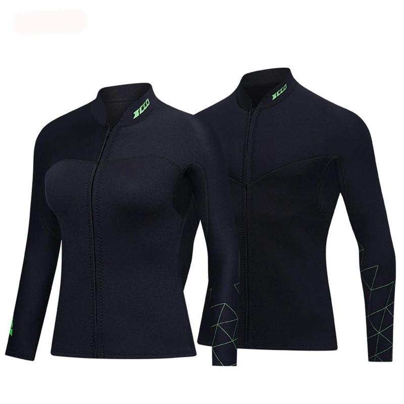 3MM Neoprene Diving Jacket Men And Women Separated Wetsuit Scuba ...
