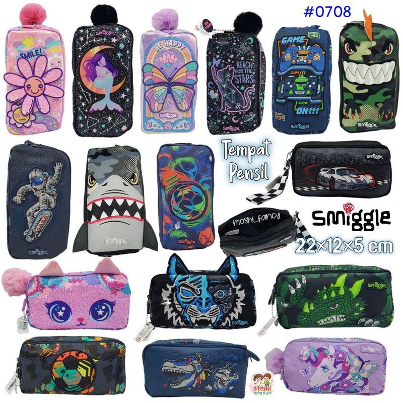 Tempat Pensil Smiggle / Pencil Case Smiggle Seleting Motif Dinosaurus ...