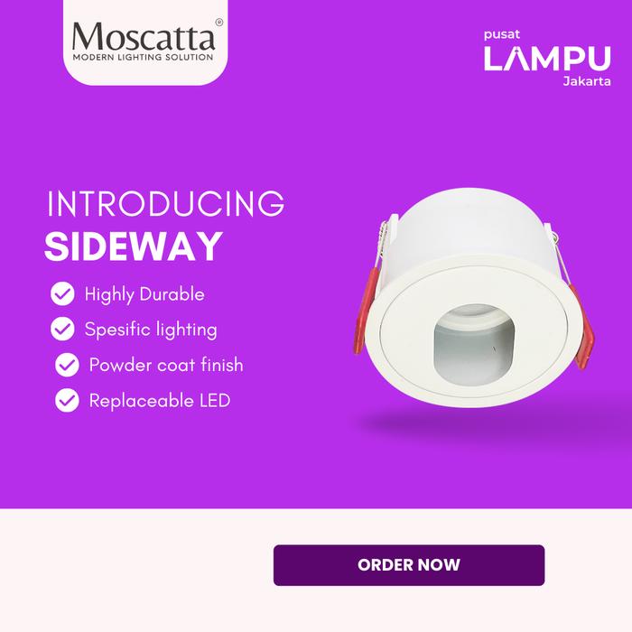 Promo MOSCATTA Kap Lampu MR16 SIDEWAY adjustable PREMIUM QUALITY ...