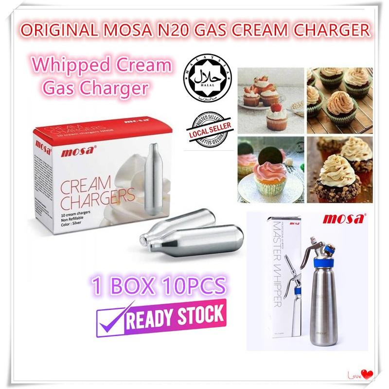 ORIGINAL MOSA N20 GAS CREAM CHARGER Whipped Cream Gas Charge - TikTok ...