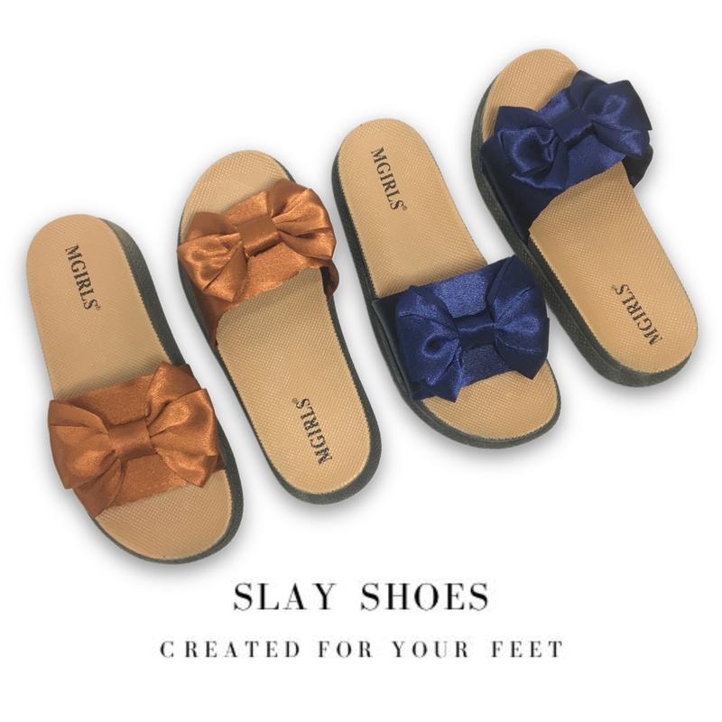 [READY STOCK] SLAY Kasut Wanita Women’s Shoes Open Toe Flat Sandals ...
