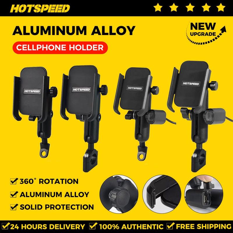 HOTSPEED Universal Mobile Phone Holder For Motorcycle Bike Cellphone ...
