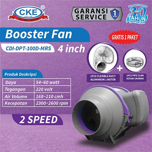 Jual CKE Inline Duct Booster Fan 4 Inch – Kipas Hisap Ventilasi Plastik ...