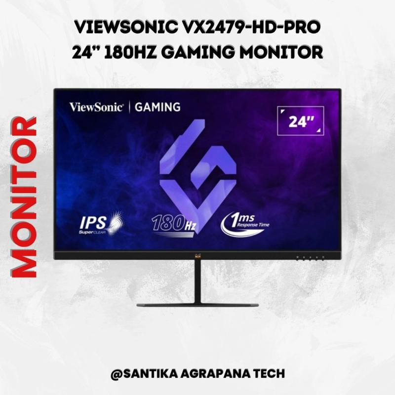 Monitor Gaming ViewSonic VX2479 HD PRO 24" FHD IPS 180Hz 1ms - Shop ...