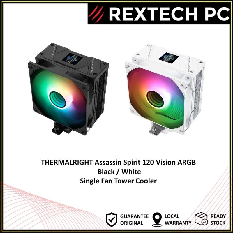 THERMALRIGHT AS120 Assassin Spirit 120 Vision ARGB Black / White ...