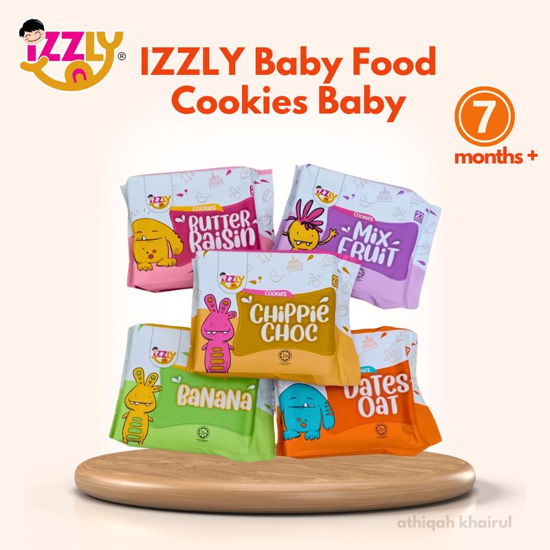 Izzly Baby Food Cookies For age 7 months above - TikTok Shop Malaysia
