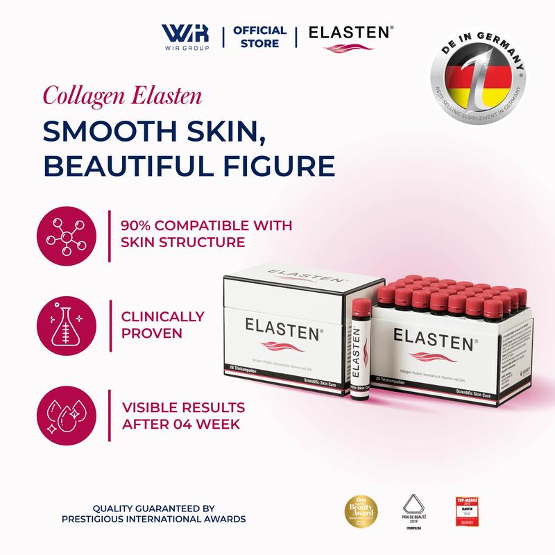 Genuine Elasten Collagen – 2 Box (56 Vials) – German Collage - TikTok ...