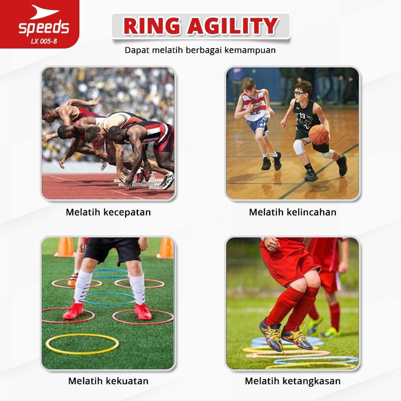 Speed Agility Ring Untuk Latihan Ketangkasan Sepakbola Alat Ball - Shop ...