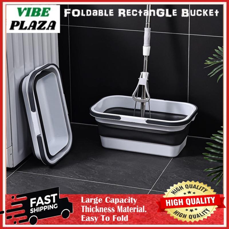Foldable Mop Bucket Hand Carry Car Wash Pail Fishing Vegetables ...