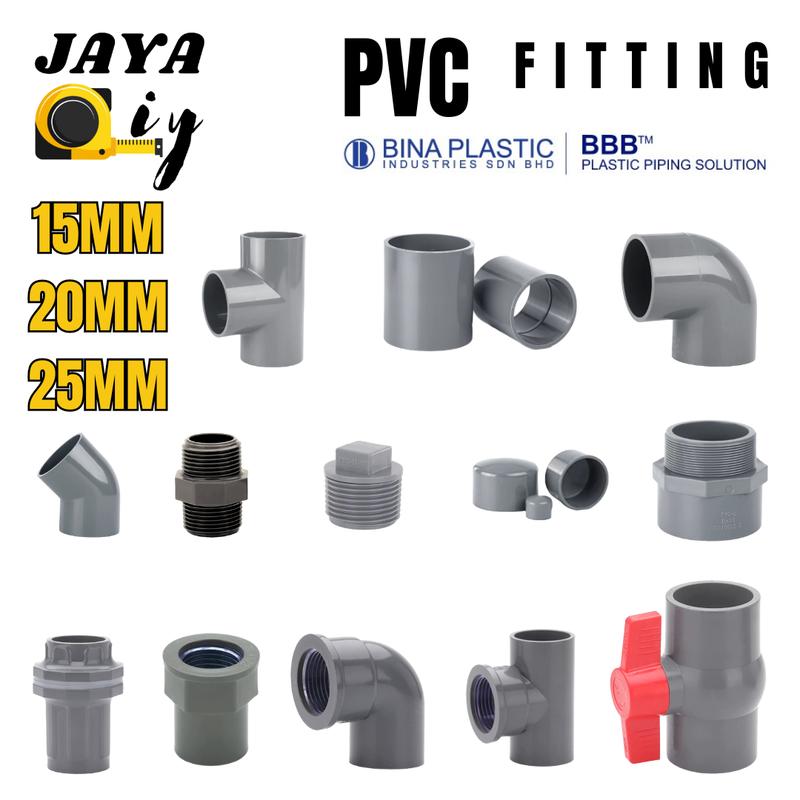 LOCAL HIGH QUALITY brand BINA PVC Pipe Fitting Paip PVC Connector ...