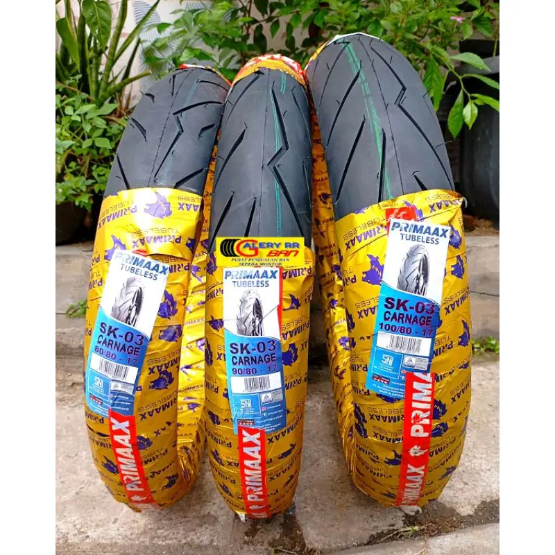 Ban Tubeless Primaax sk03 80/80-17 90/80-17 100/80-17 ban donat 90/80 ...