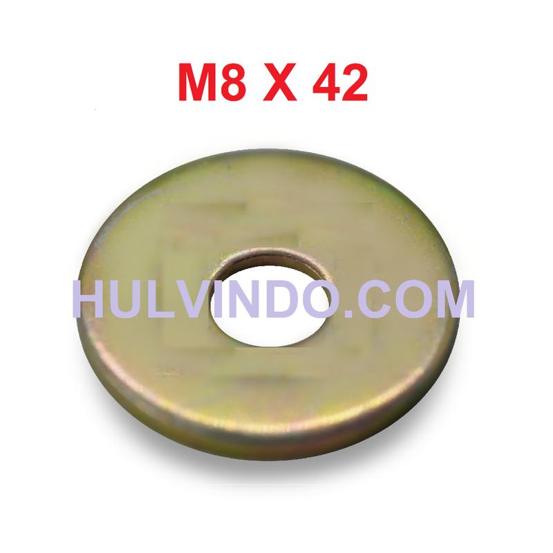 RING PLAT LEBAR / WASHER PLAT KUNING M8 X 42MM - Shop | Tokopedia