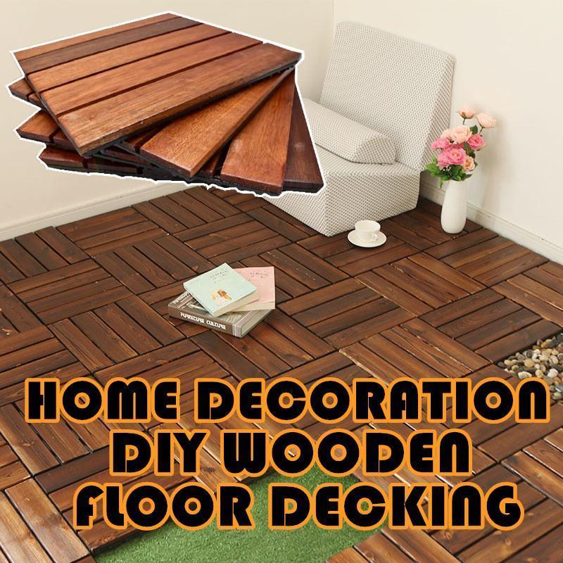 30X30CM Floor Decking (Lantai Dek Kayu) Outdoor Wood Floorin - TikTok ...