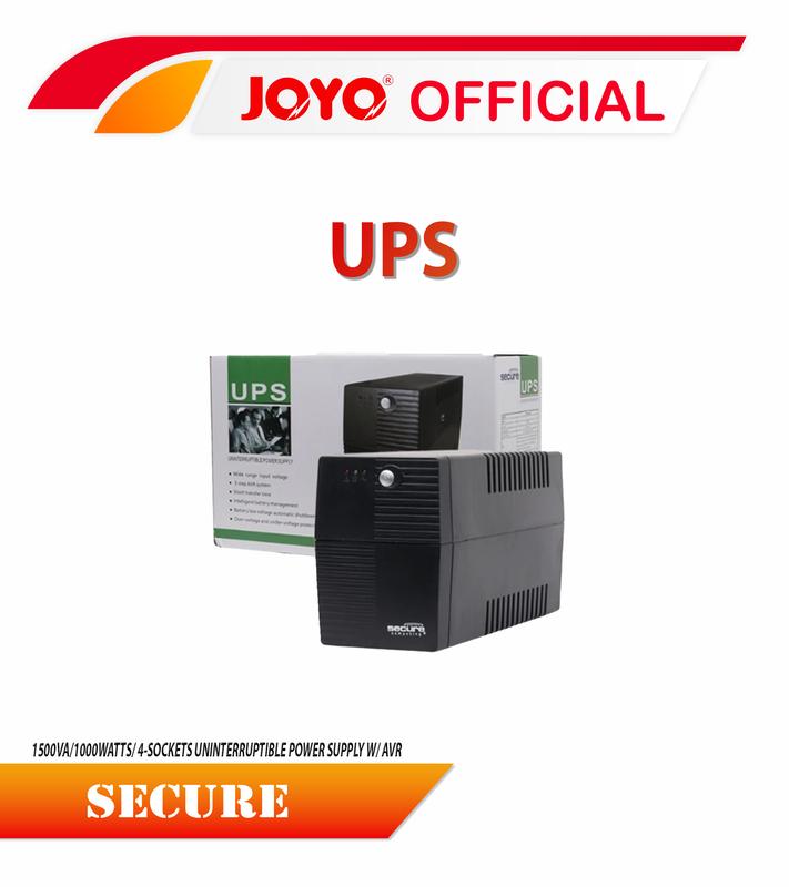 SECURE UPS 1500VA/1000WATTS/ 4-SOCKETS UNINTERRUPTIBLE POWER - TikTok ...