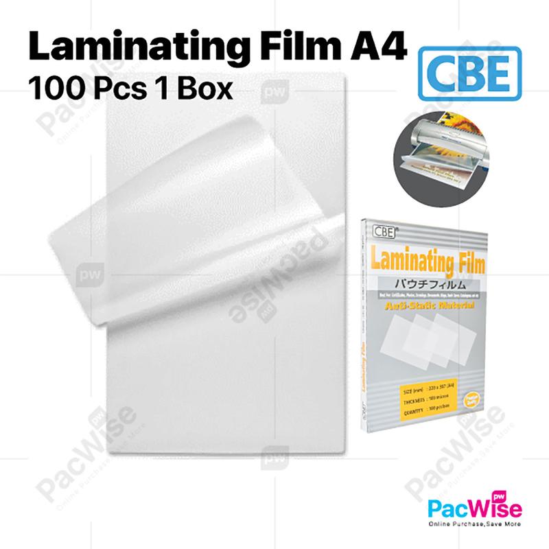 CBE Filem Laminating / Laminating Film A4 | 100 Micron | 100 - TikTok ...