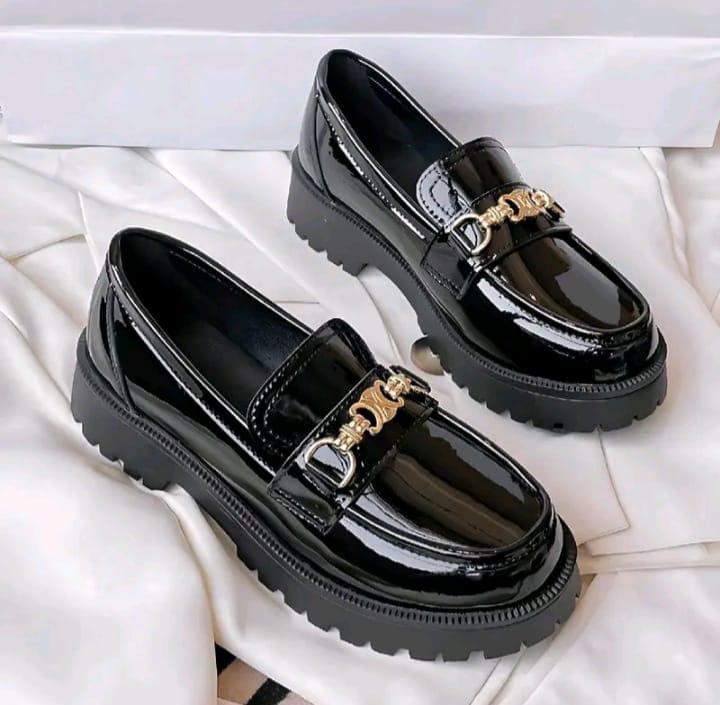 Sepatu Docmat Wanita Keja Hitam Hak DatarTerbaru Flat Shoes Fashion ...