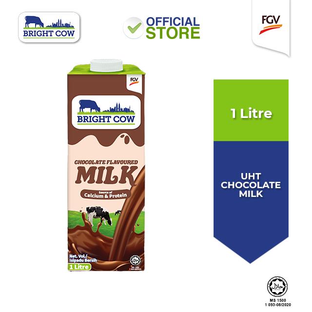 Susu UHT Berperisa Coklat Bright Cow - 1Liter - TikTok Shop Malaysia