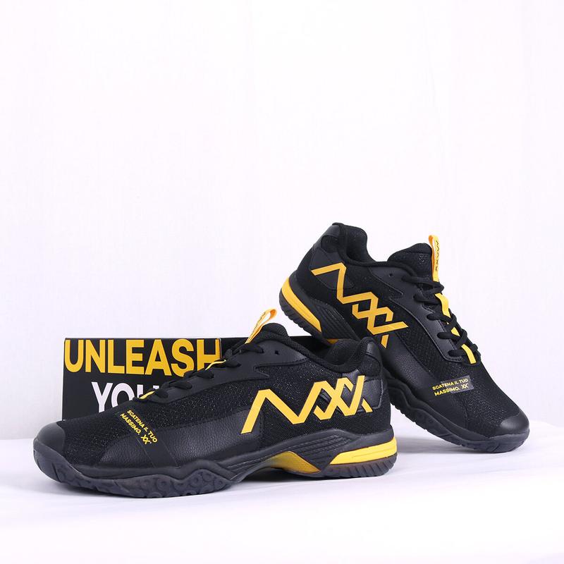 MAXX Badminton Shoes X-CUSHION 4.0 (BLACK) (100% Original) - TikTok ...