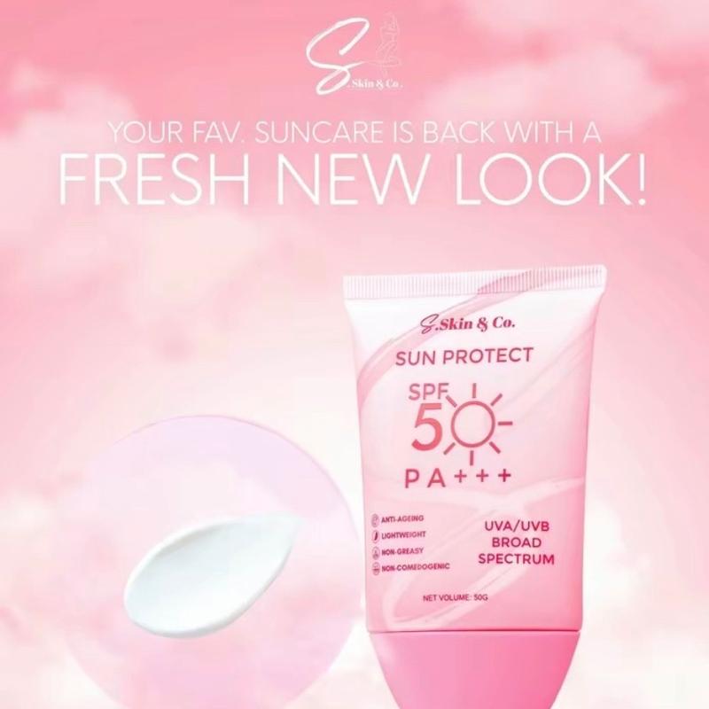 S.SKIN Sun Protect NEW LOOK! - SPF50 50g Sunscreen - TikTok Shop ...