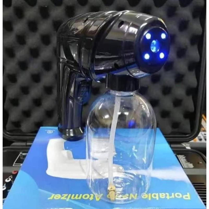 800ML wireless fogging machine blue light nano spray gun disinfectant ...