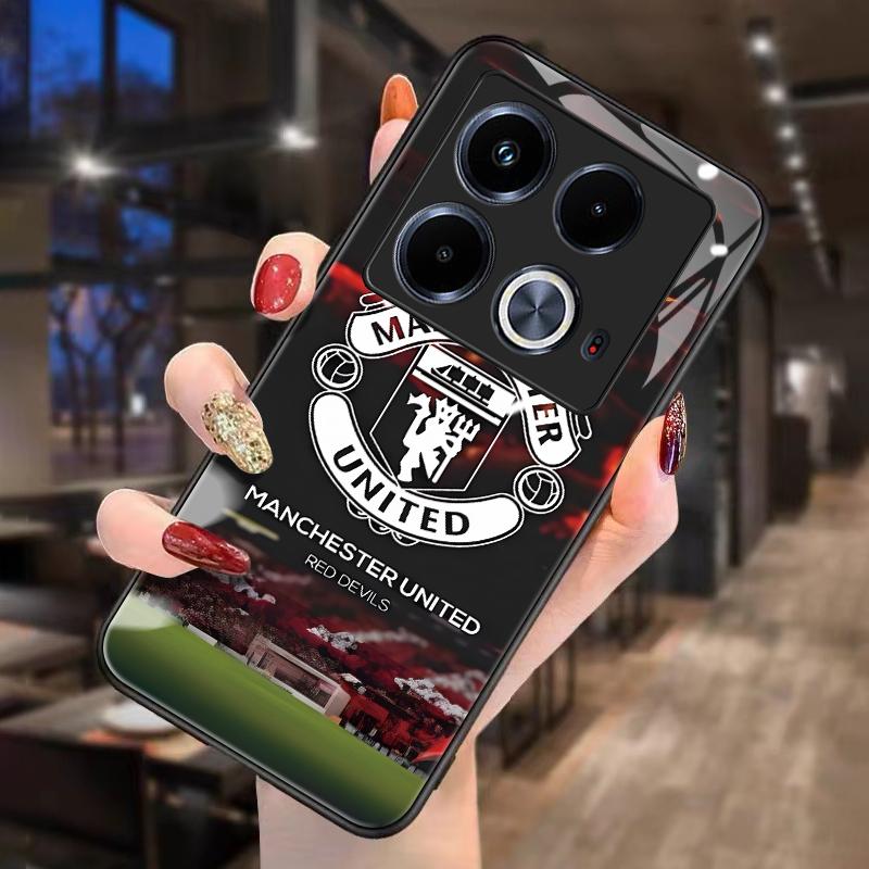 Sarung Telefon, Kaca Bajaan Keras, Manchester United FC, Untuk - TikTok ...