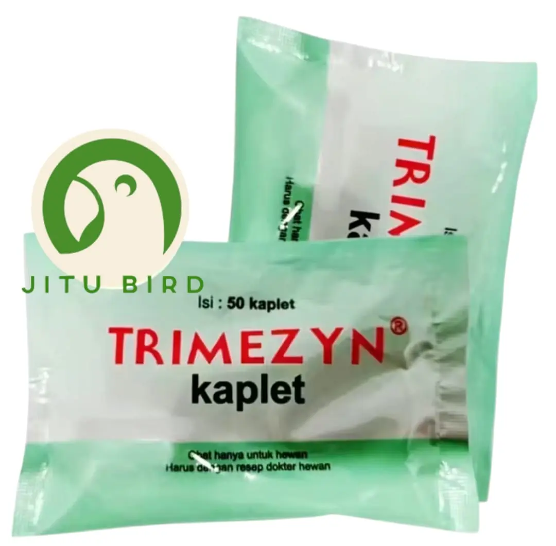 TRIMEZYN 50 Butir – Obat Ayam & Unggas untuk Pulorum, Ngorok ...