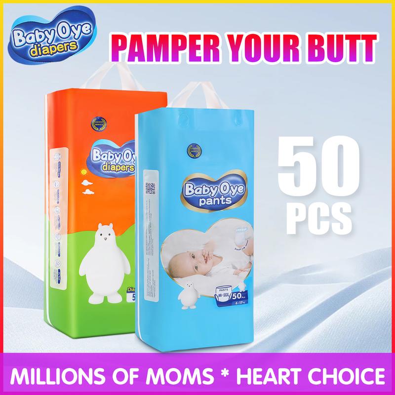 BabyOye Pull-up Korea diapers All size 50/pk Bundle Pack Siz - TikTok ...