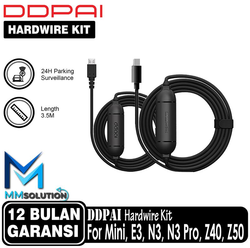 DDPAI Dashcam Hardwire Kit Cable for 24 Hours Parking Monitor - Shop ...