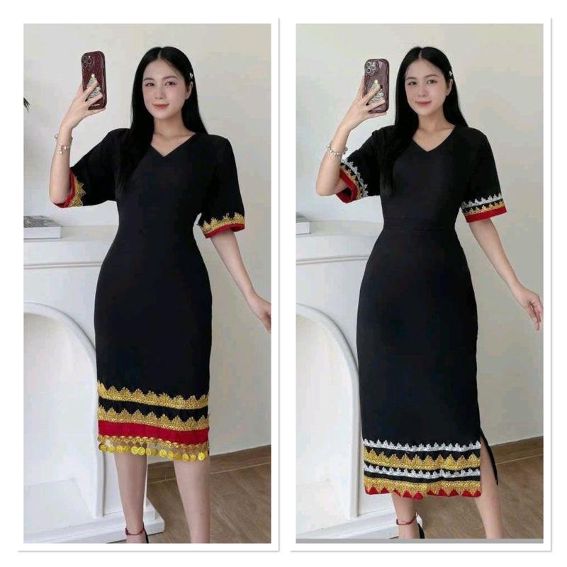 DRESS BORNEO BIDAYUH MODERN FIT 50KG-80KG Casual Silk Bergetah Lembut ...