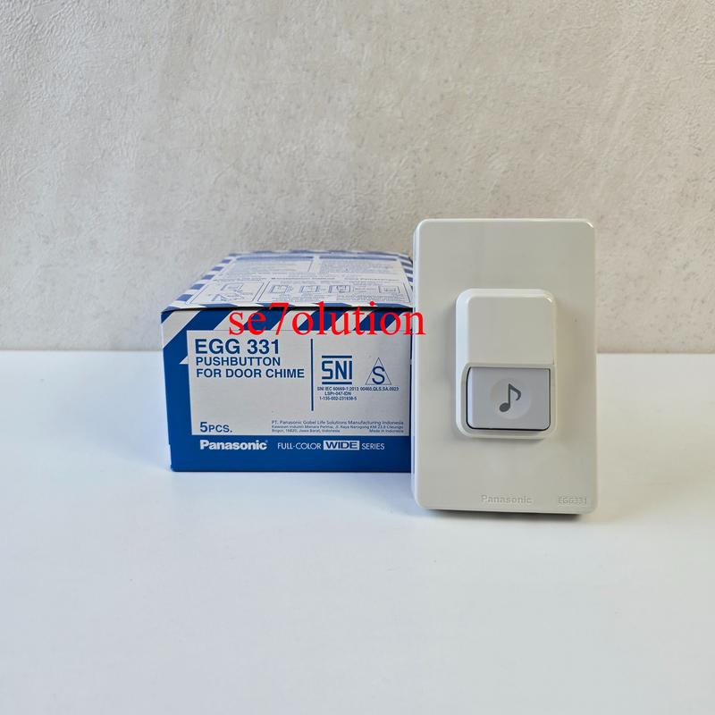 Panasonic Saklar Bell Push Button For Door Chime (EGG-331) - Shop ...