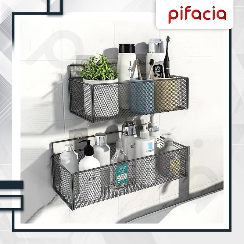 PIFACIA Rak Besi Tempel Dinding Keranjang Gantung Penyimpana - Shop ...