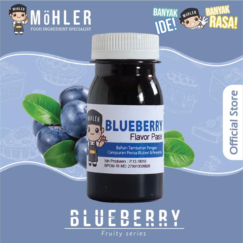 Möhler Pasta Perisa & Pewarna Blueberry - Shop | Tokopedia