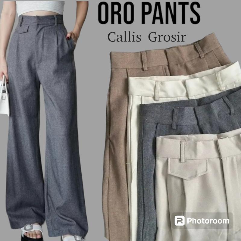 Callis - Oro Pants-Loose pants Trouser Wanita - Celana Wanit - Shop ...