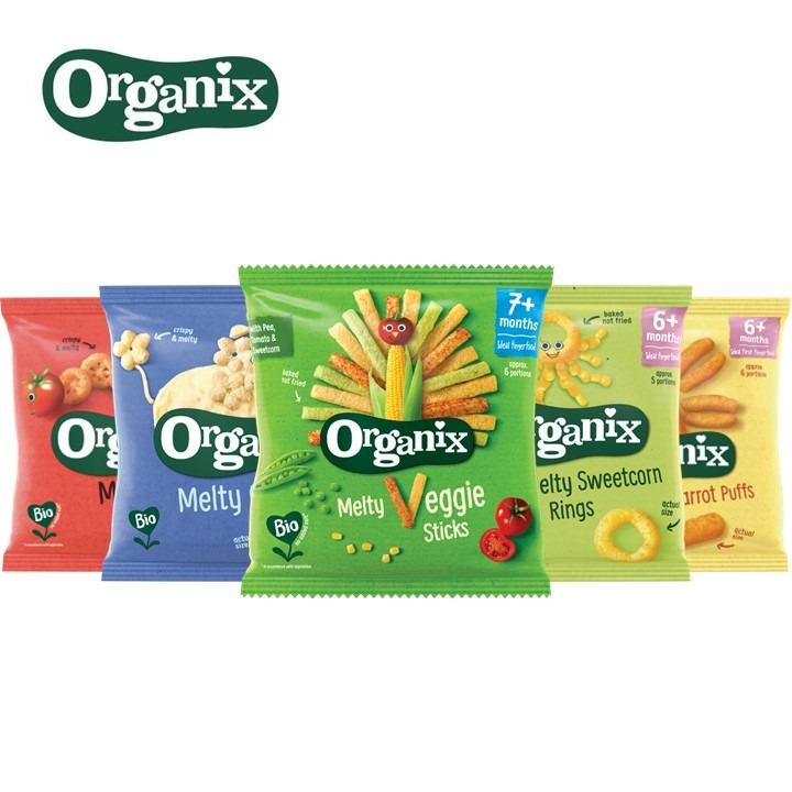Organix Baby Puff Snacks x 2 packs - Suitable for 6 Months+ (Cheese ...