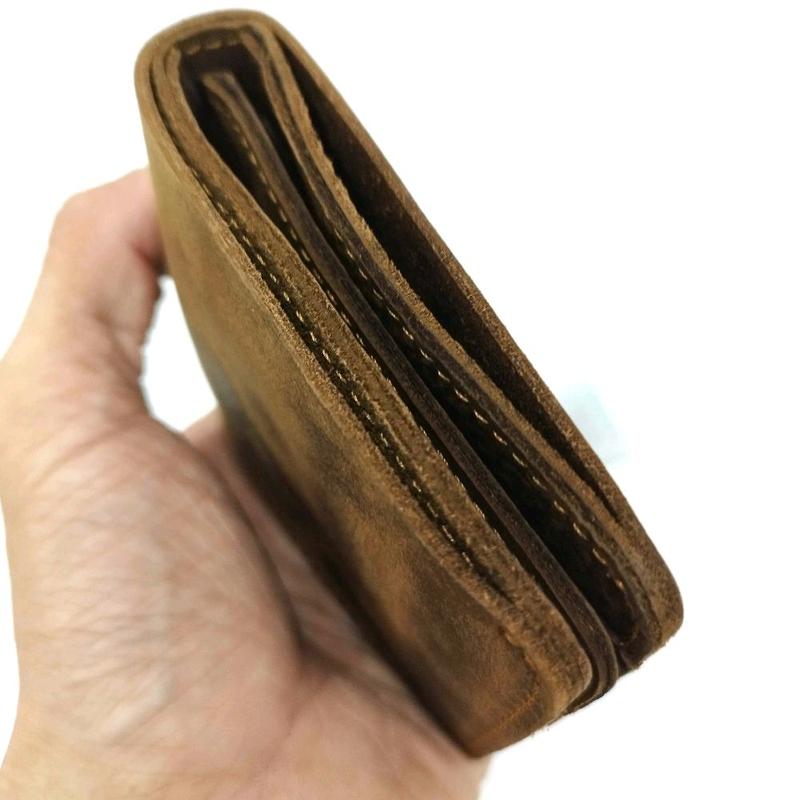 CRAZY HORSE Genuine Leather Wallet Beg Duit Kulit Asli - TikTok Shop ...