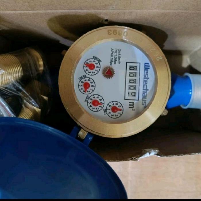 Jual Water Meter Westechaus 3/4 Inch DN20 Tera Resmi – Meteran Air ...