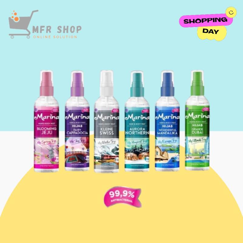 MARINA HAIR & BODY MIST PARFUM COLOGNE 100ML - Shop | Tokopedia