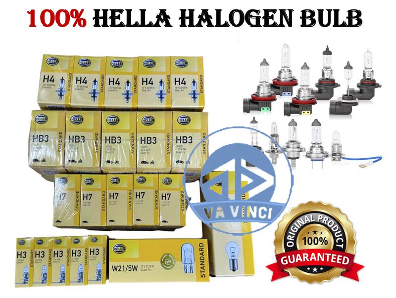 HELLA Lampu Kereta Halogen Standard H1 H3 H4 H7 H8 H11 HB3 HB4 - TikTok ...