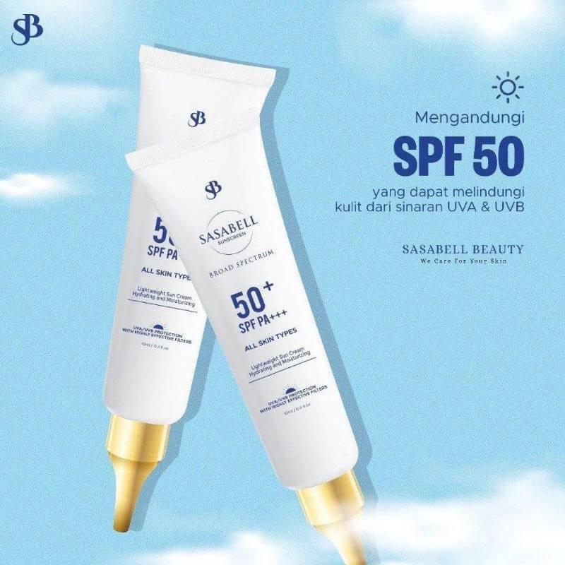 SUNSCREEN SASABELL 10ml Spf 50 [100% original] - TikTok Shop Malaysia