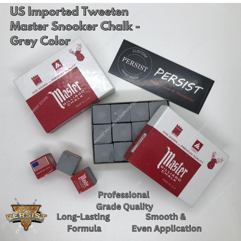 US Imported Tweeten Master Snooker Chalk - Grey Color - Snooker ...