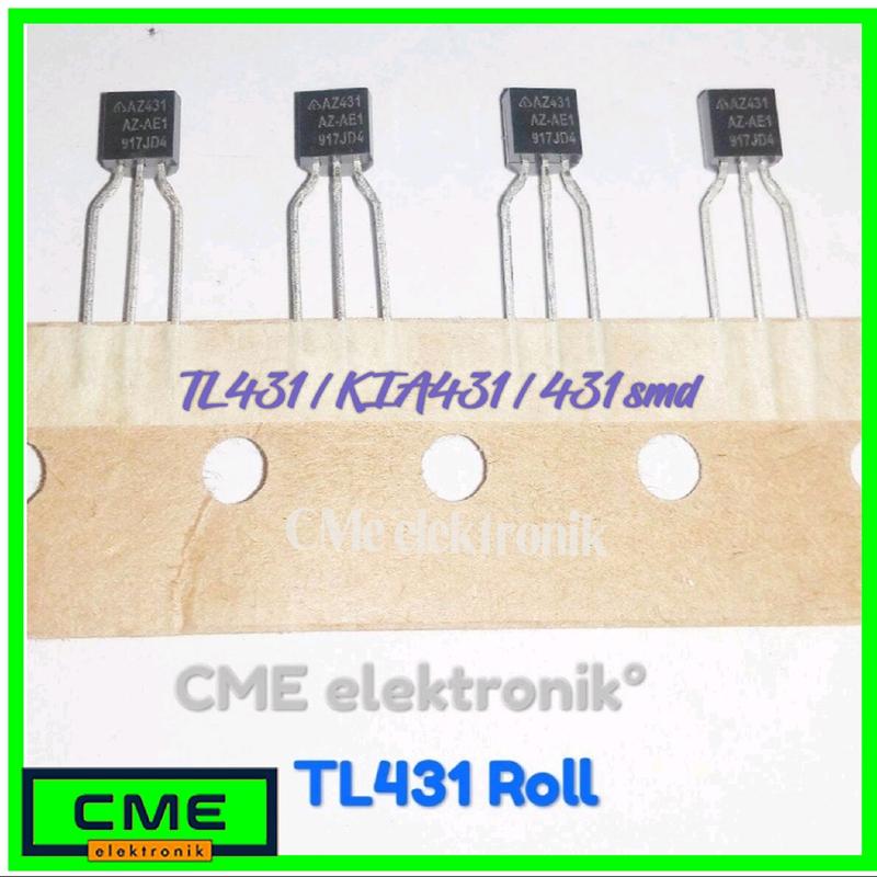 TL431 / KIA431 / 431 Adjustable Precision Shunt Regulator SOT23 - Shop ...