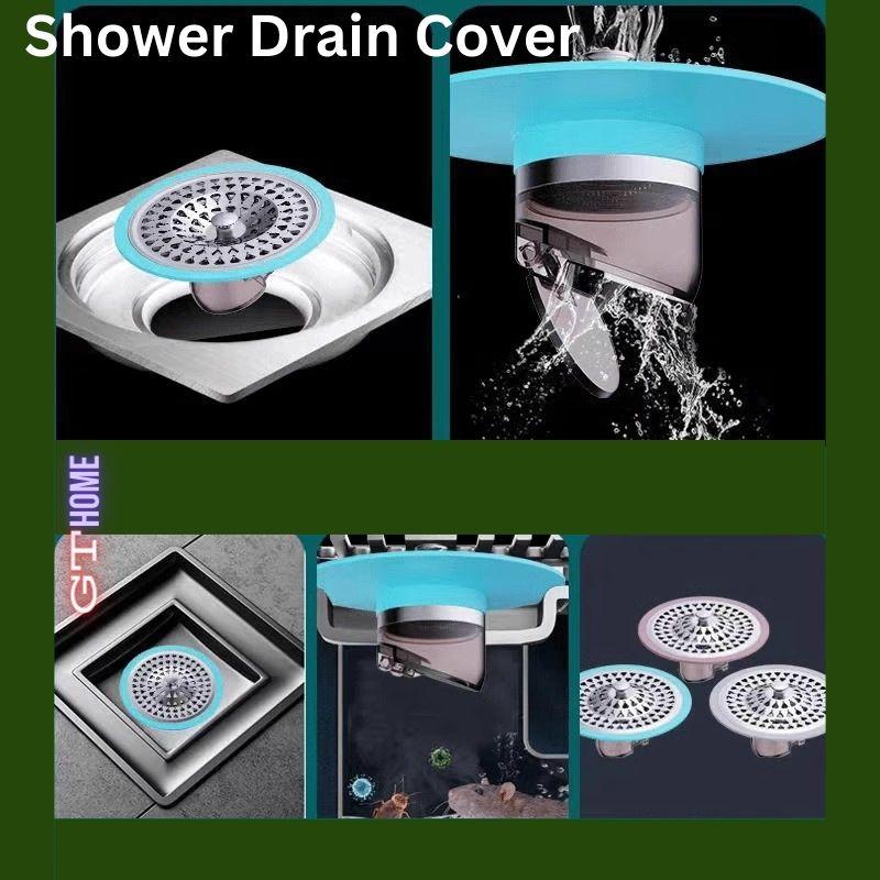 Shower drain cover floor Avoid Odor Backflow Protections Quick - TikTok ...