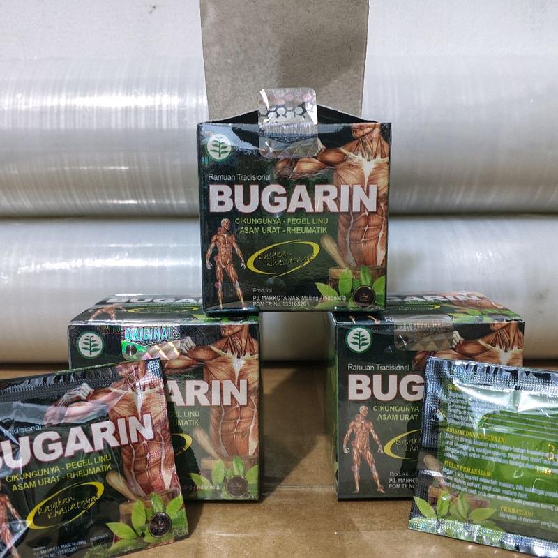 Bugarin Kapsul Original isi10sahcet jamu asamurat pegal-pegal Exp2028 ...