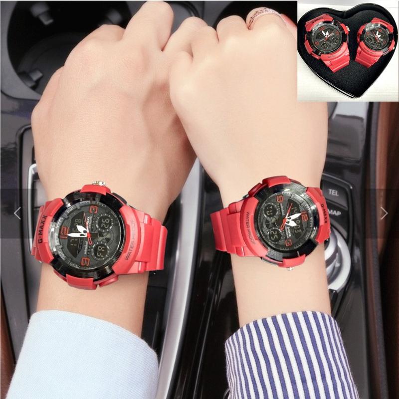 COUPLE WATCH COLLECTION Brand G-MAXX Jam Tangan Lelaki Perempuan ...