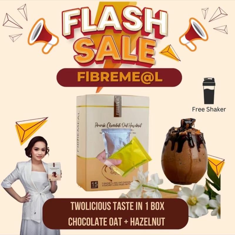 FIBERMEAL chocolate hazelnut & tamar nestum - TikTok Shop Malaysia